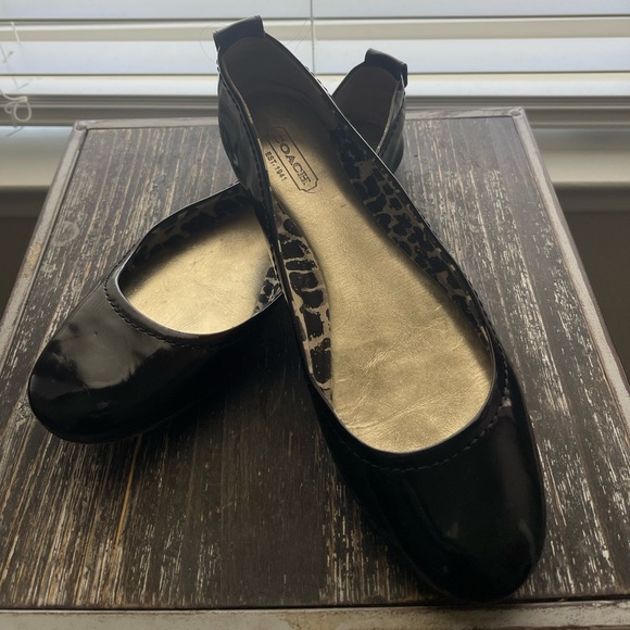 Coach | Shoes | Patten Leather Coach Brand Flat Shoes Size 7 | Poshmark
